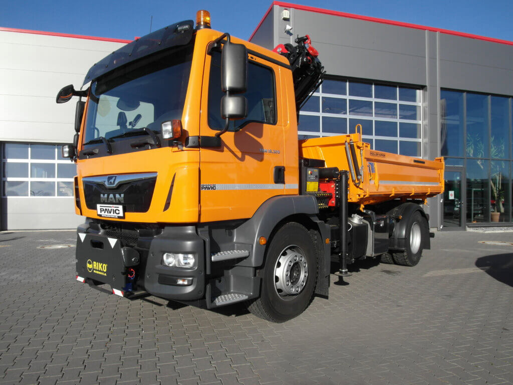 Kran Kipper Fahrzeuge